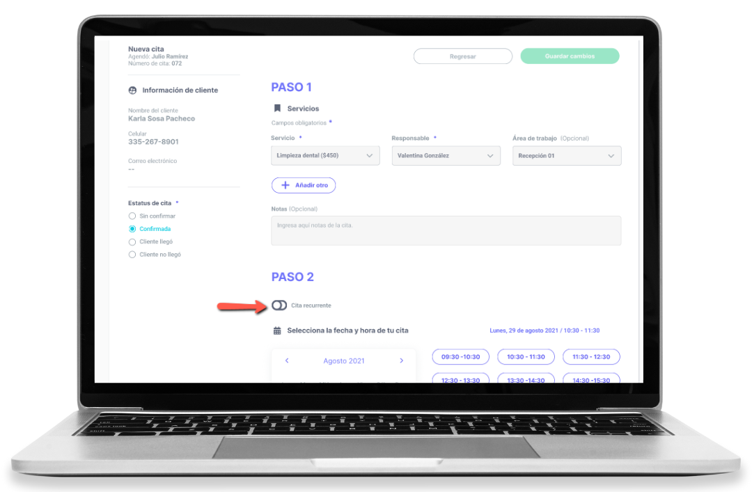 Nueva funcionalidad: Agenda citas recurrentes para tus clientes - Clear