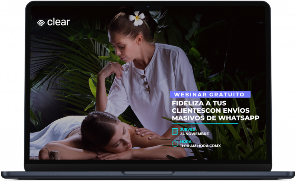 Registro al webinar exitoso - Clear